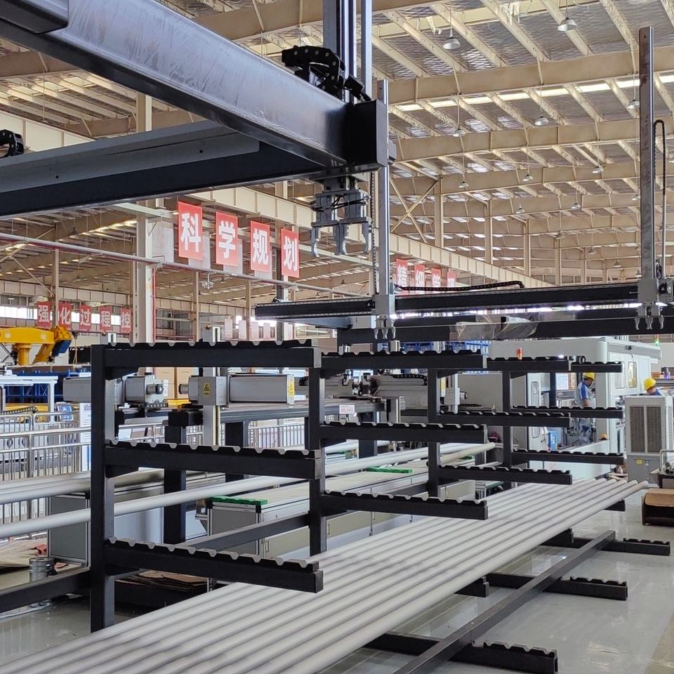 Multi Axis Rotating Palletizing Gantry Robotic Arm High-Speed Motor ...