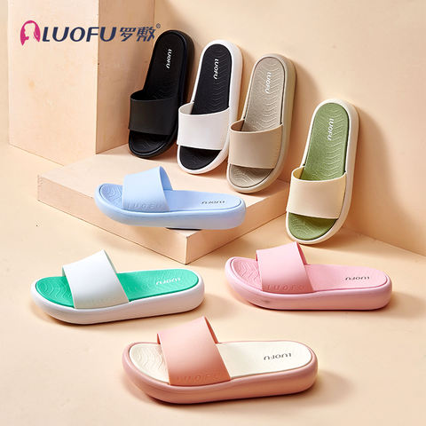 Luofu New Design Original Slides Slippers Eva High Elastic Thick Soft ...