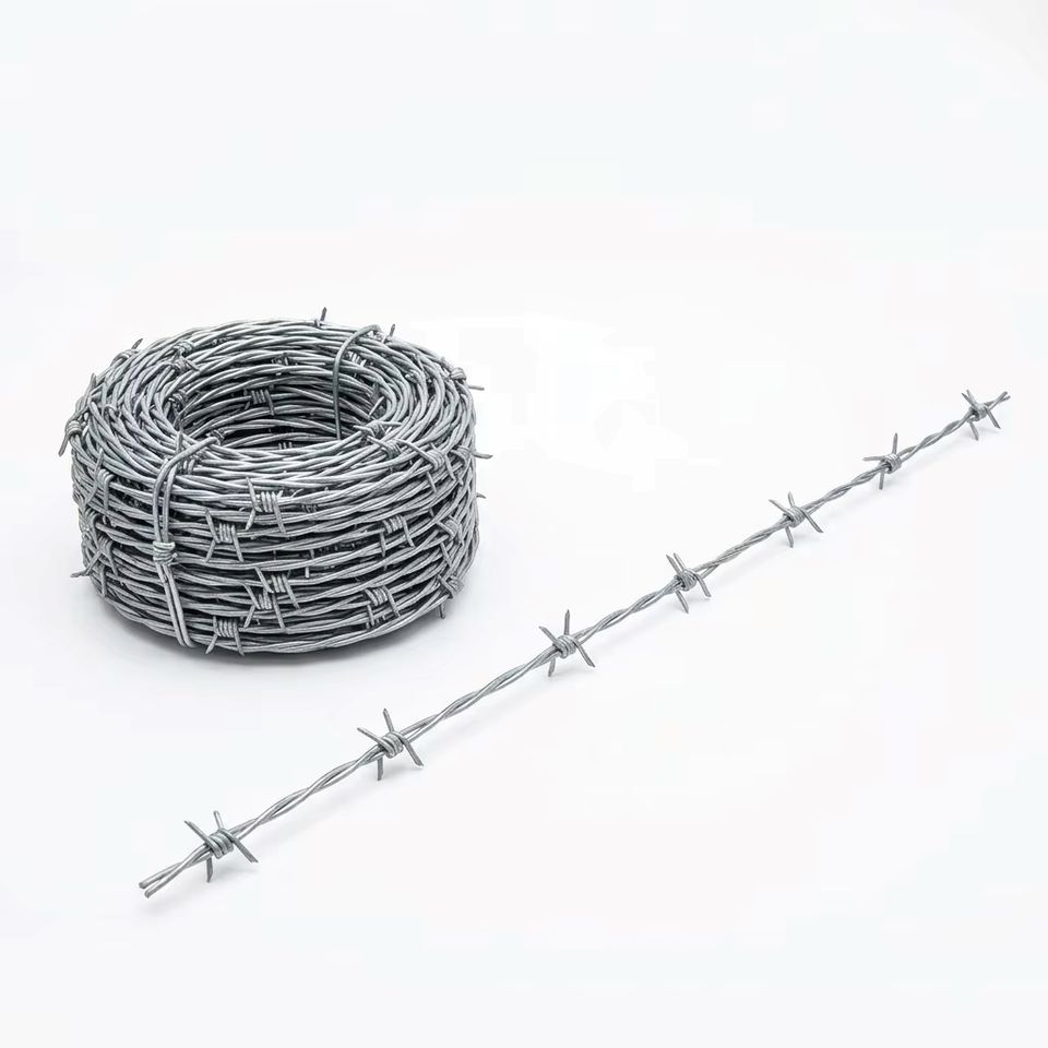 High Tensile Galvanized Barbed Wire Twisted Barbed Wire Farm Fence ...