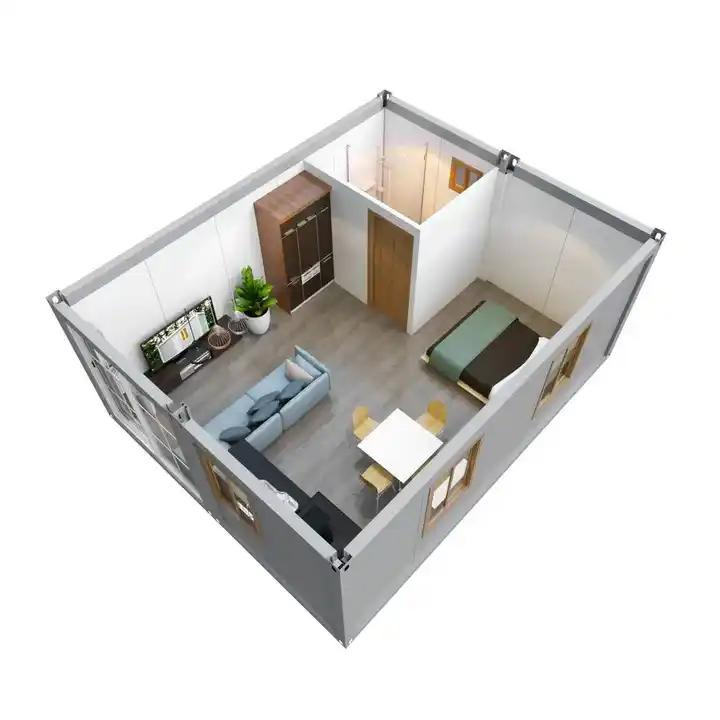 Prefab Houses Easy Assemble House Container Prefabricated Light Luxury ...