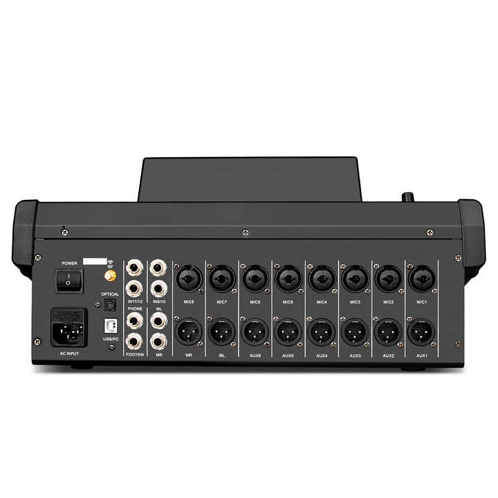 MD12 Professional Digital Audio Mixer - 12 Channel Sound Console