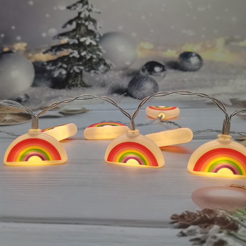 MY05140 Christmas string lights-plastic rainbow-Taizhou Deco-Maker Arts ...