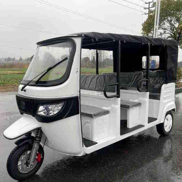 Tuk-tuk Auto-rickshaw Bajaji Three-wheeler Electric 9-Passenger 400kg ...