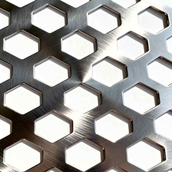Small Round/Rhombic/Square/Hexagonal Hole Punching Wire Mesh Steel ...