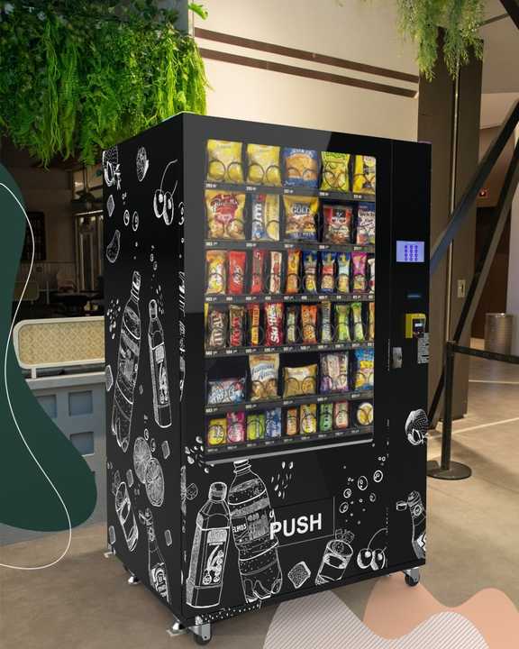 Drinks Snacks Vending Machine - 24 Hours Self-Service Store