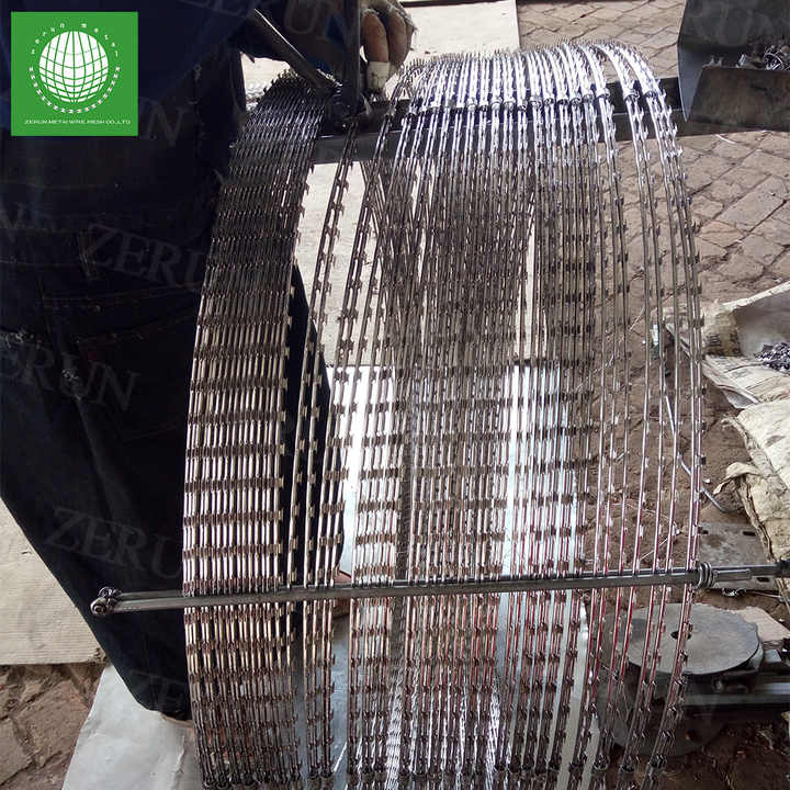 Triple Strand Concertina Wire/y型围栏带铁丝网/剃刀线价格 (出厂价)| Alibaba.com