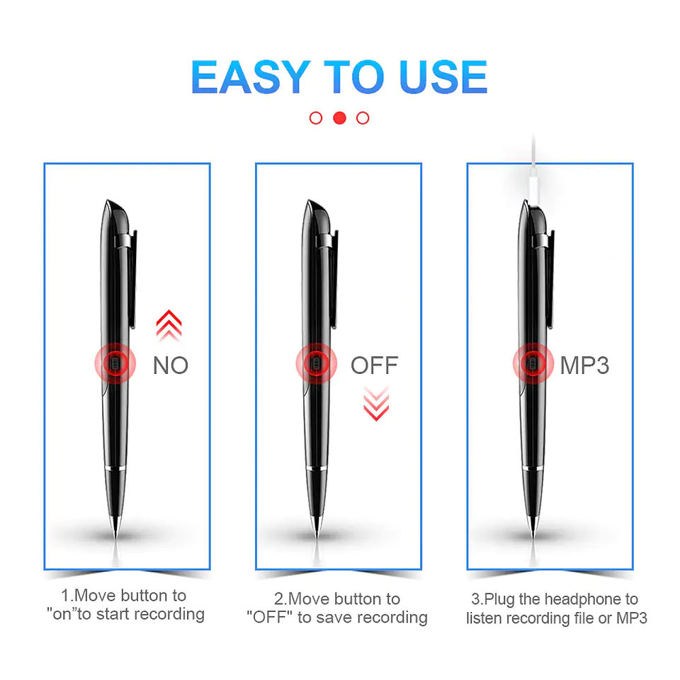 Mini Digital Voice Recorder 16GB | MP3 Audio Recorder for Lectures ...
