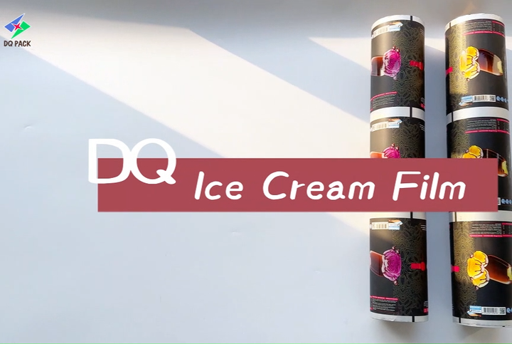 DQ PACK Custom Print Flexible laminated packaging plastic roll film ...