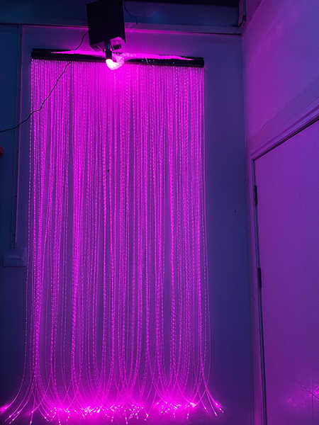 Sensory LED Light Curtain with Fiber Optic Lighting - OEM | Wholesale