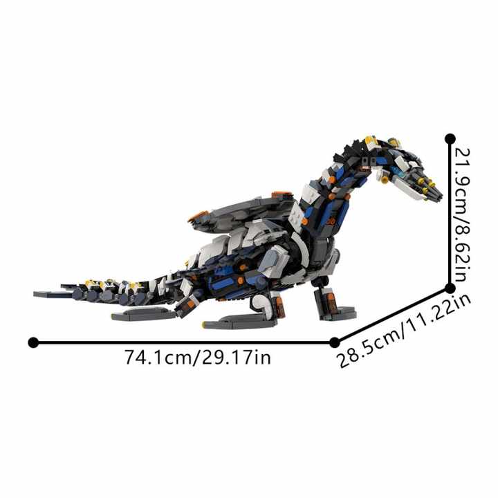 Funbuild Game Mecha Horizon MOC-182853 Tide Ripper Building Blocks ...