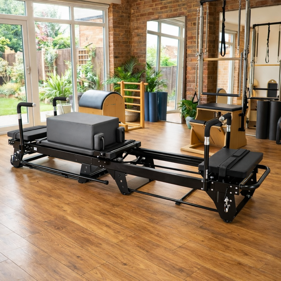 Extra Large Commercial Pilates Reformer Machine Aluminum Alloy Durable ...