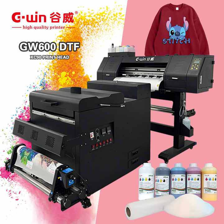 GW602 A2 Size DTF Film Roll Fast Printing Eco for Large-Batch Fabric ...