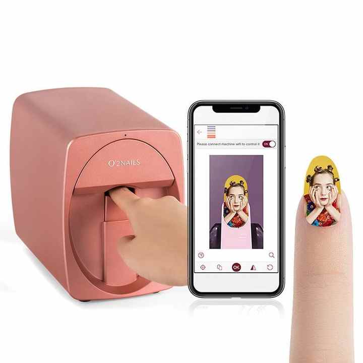 3D Smart Nail Printer - DIY Finger Nail Machine Painter