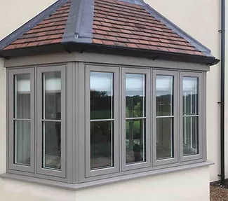 American Style Triple Glazed Hurricane Resistant Bay Window Doors - OEM