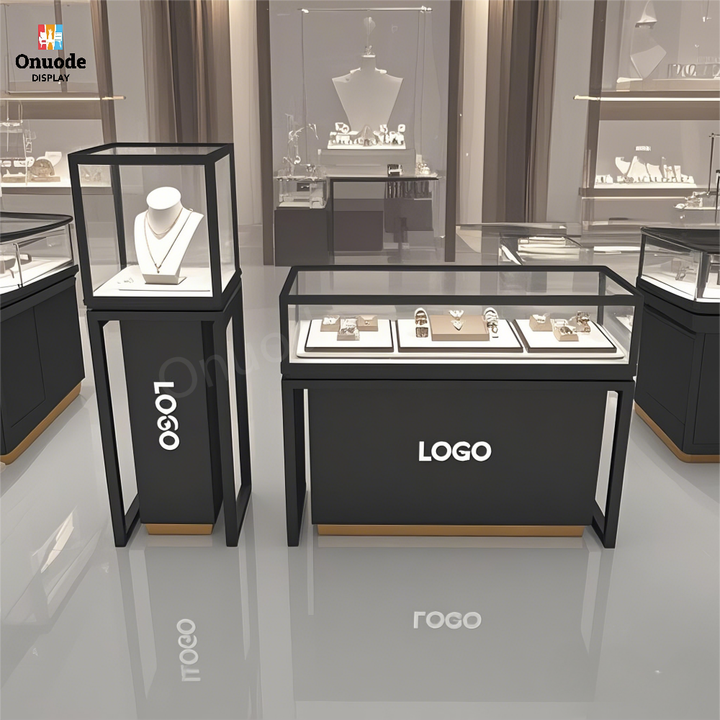 Modern Glass showcase Display Jewelry Display Cabinet for Luxury ...