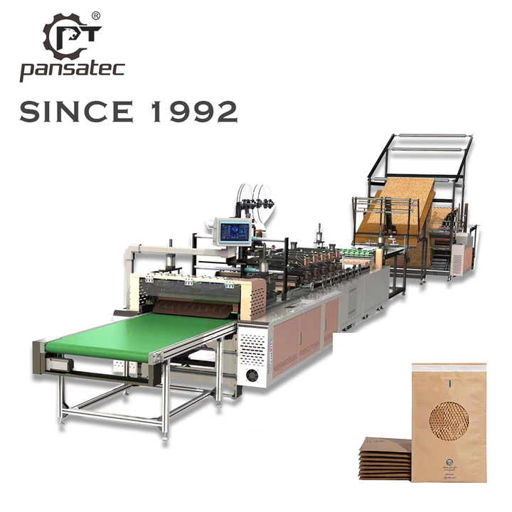High Speed Craft Honeycomb Paper Mailer Envelope Bag Making Machine ...