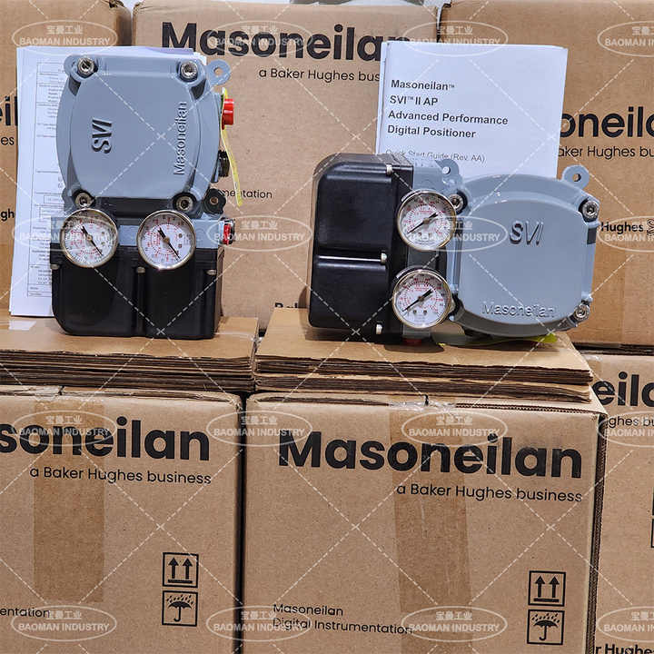 Masoneilan Double/Single Acting Pneumatic Industrial Digital Valve ...