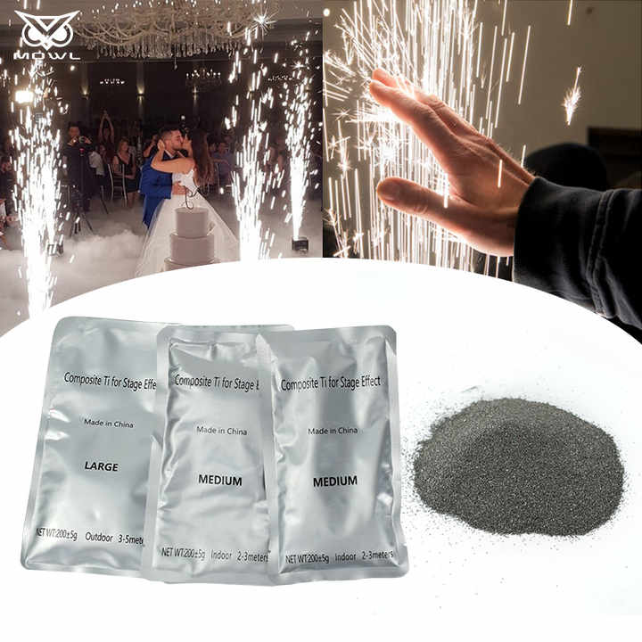 MOWL 200g Cold Spark Machine Powder - Indoor/outdoor Fireworks
