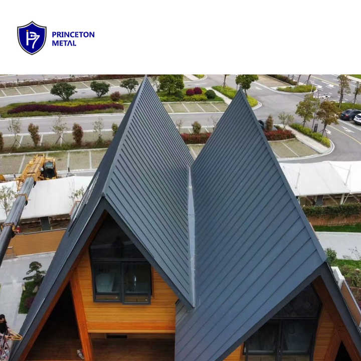 Tightly Connected Standing Seam Metal Roofing Aluminum Roof