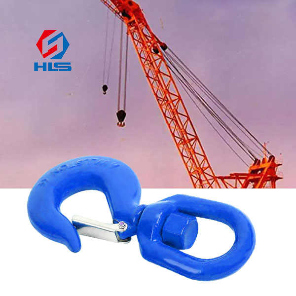 Rotary Grab Hook Large Self-Locking Swivel Safety Hook in Iron ...