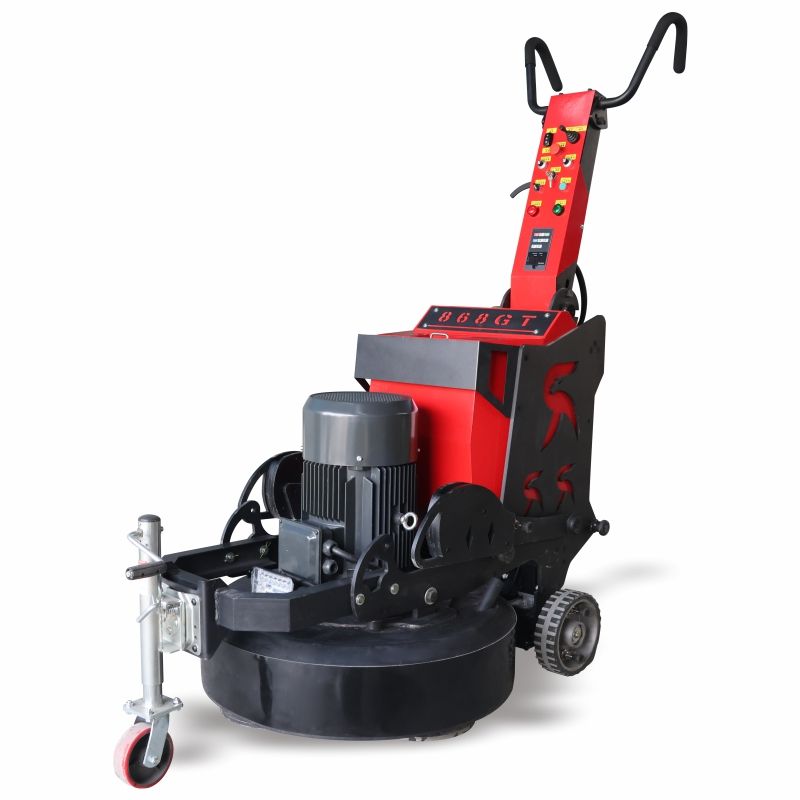 Hand Push Planetary Concrete Grinder Semi-automatic Marble Polisher ...