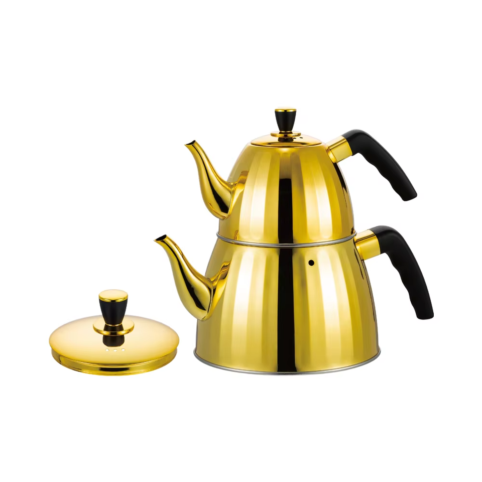 New Design Customized Stainless Steel Water Kettle Double-layer Kettle ...