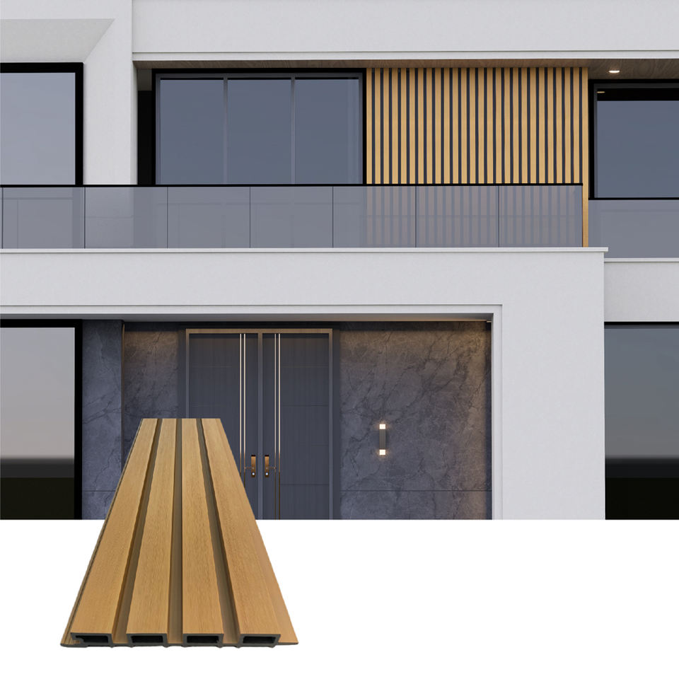 Modern Interlock WPC Wall Panel with Easy Clip System Waterproof ...