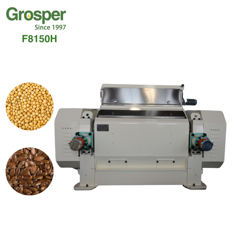 Grosper F8150H Flaker - 110KW Oil Seeds Pretreatment Machine