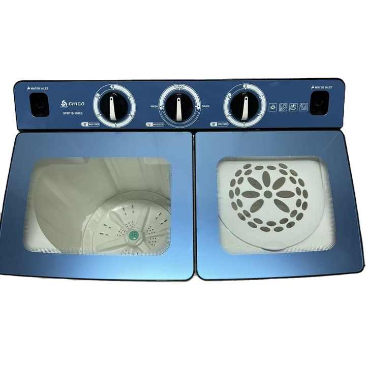 Good Price Electric 11kg Double-Barrel Large Capacity Semi-Automatic ...