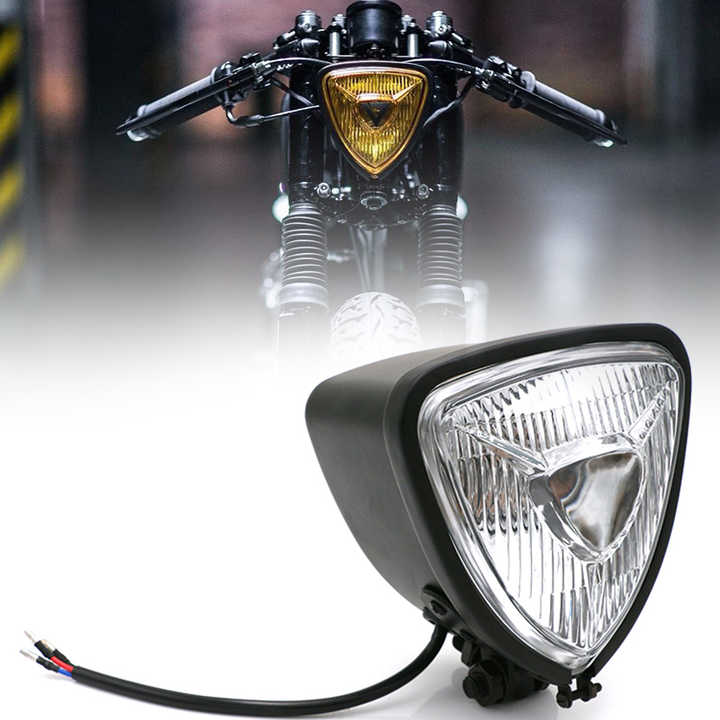 High-intensity 4 Inch Triangle Motorcycle Accessories Lights Easy to ...