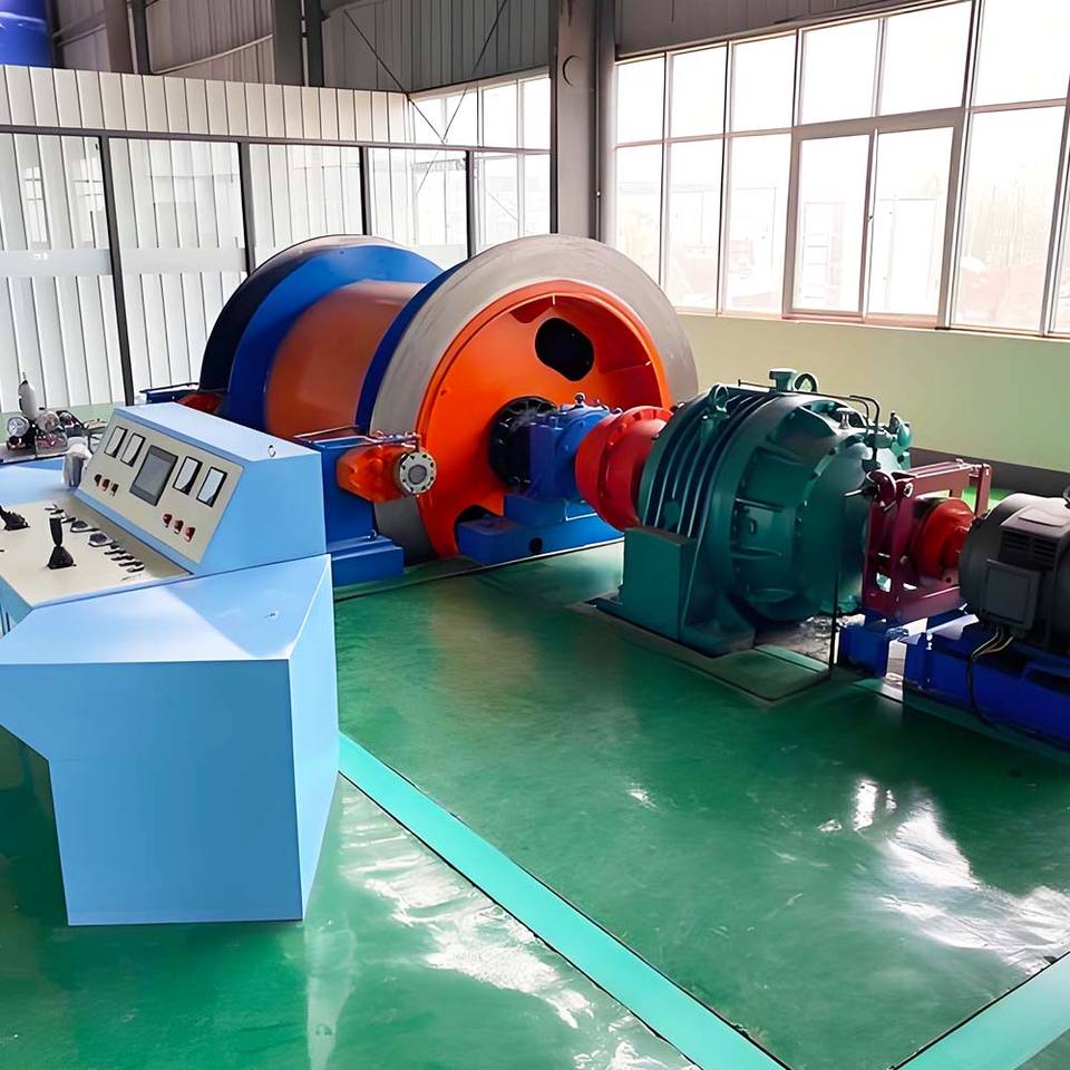 JK Electric Mine Hoist 6 Ton Vertical Shaft Lift 1176M Depth 260-280KW ...