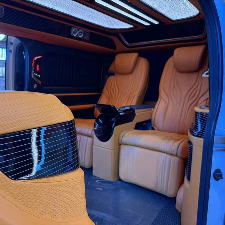 Luxurious Mercedes Sprinter Van Full Interior Walls Upgrade VIP ...