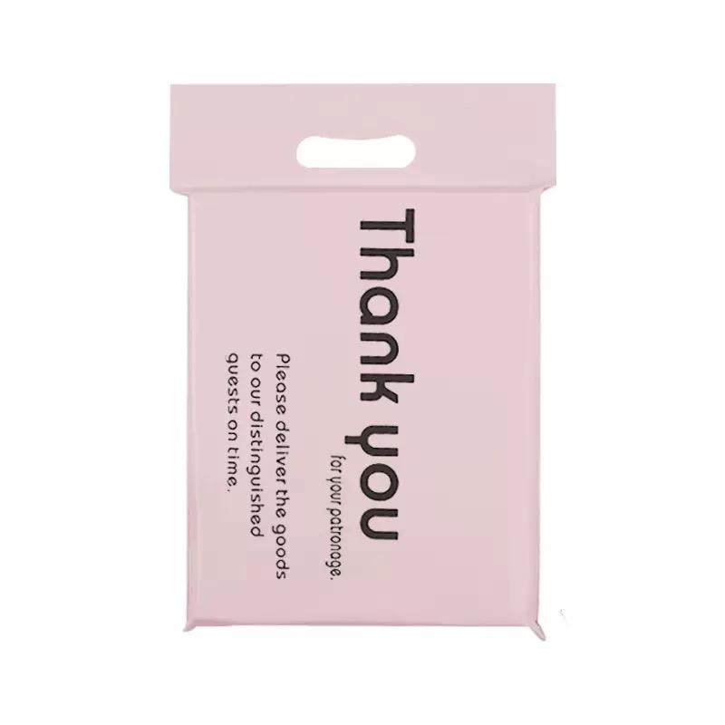 Custom Print logo pink Mailer Envelope Plastic Courier Flyer Packaging ...