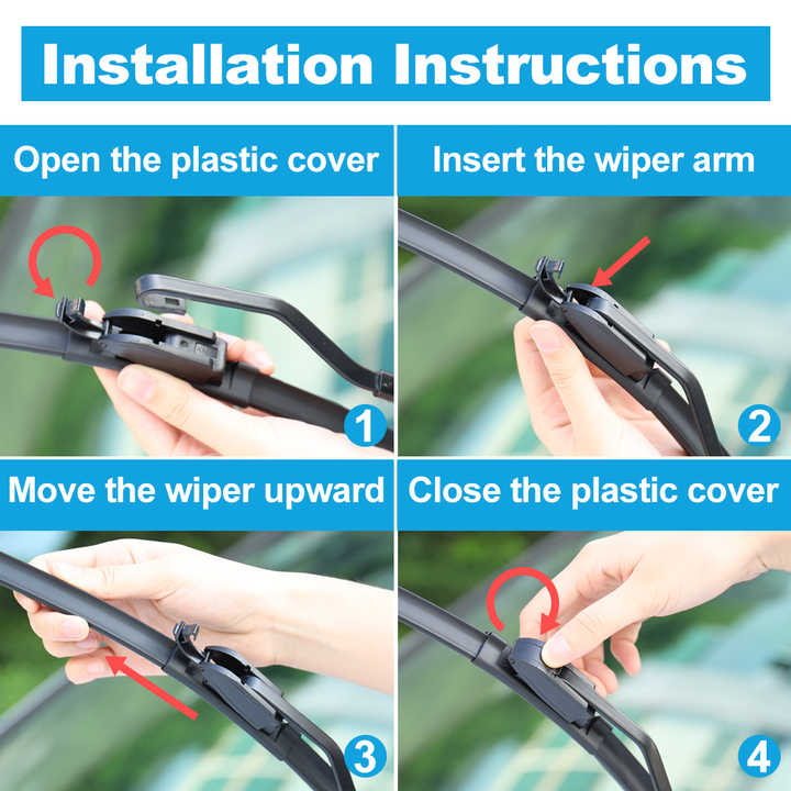 High Quality A6/X5 Auto Front Glass Windshield Wipers Multifunction ...