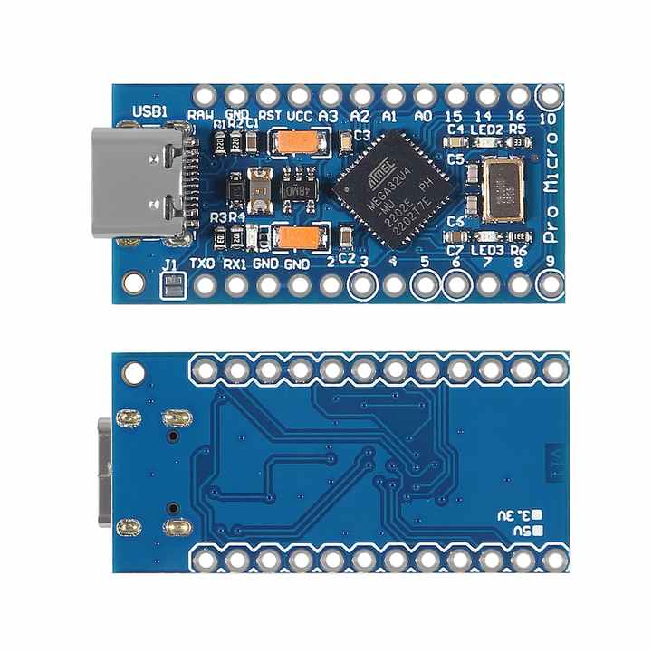 Pro Micro Atmega32u4 - Development Board for Microcontrollers