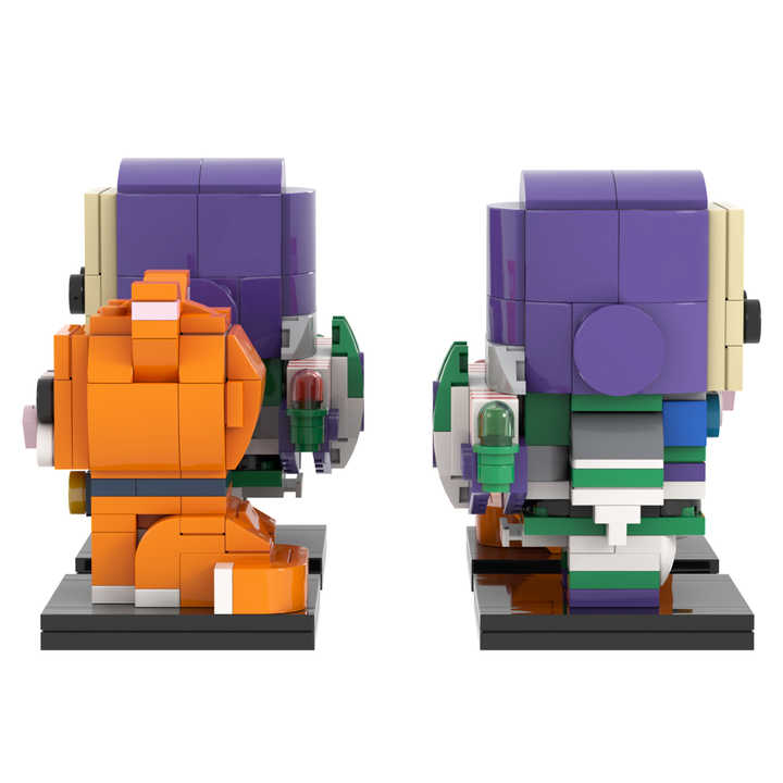 NEW Movie Game buzz light year Brick Head MOC Building Blocks Sets Toys ...