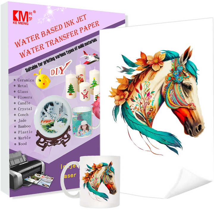 KEMENG Water Transfer Printing - Perfect for Ceramics & More