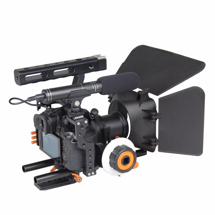 Dslr Video Camera Rig Cage Kit 15mm Camera Stabilizer Dslr Rig ...