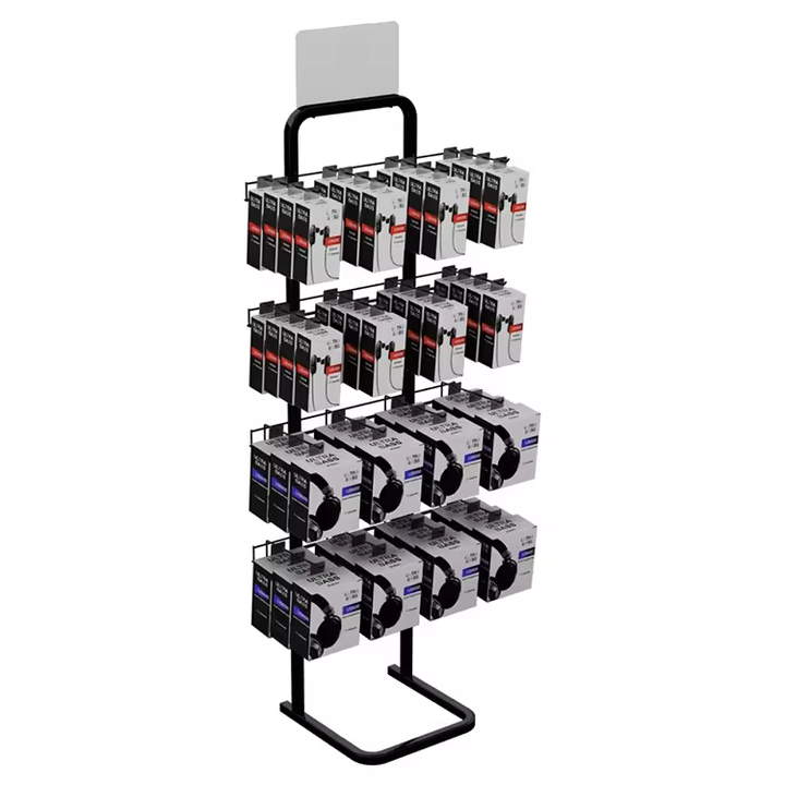 Retail Display Racks,Freestanding Display Rack With Hooks for Phone ...