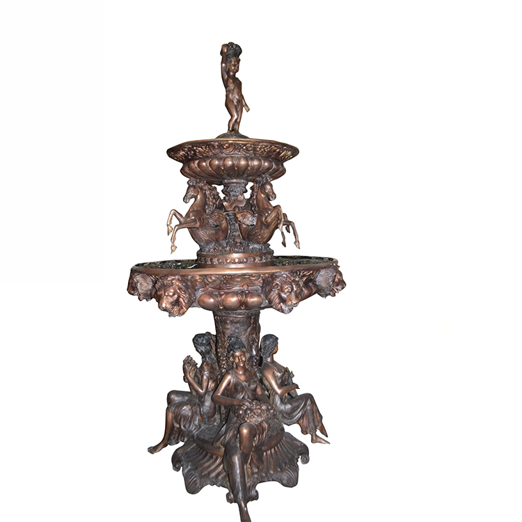Estátuas de cavalo em bronze em tamanho real para decoração interna e ...