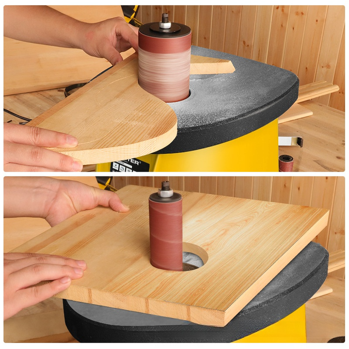Bench Top Oscillating Spindle Sander Electric Wood Sanding Machine for ...