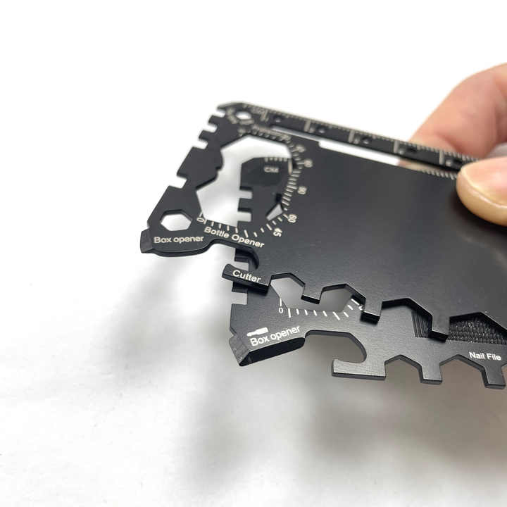 Camping EDC Gadget Multitool Card - Portable Survival Tools