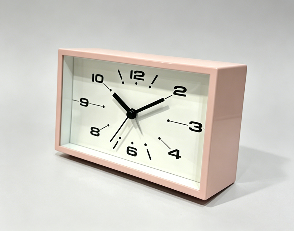 2026 New Square Table Alarm Clock With Snooze Function With Classic ...