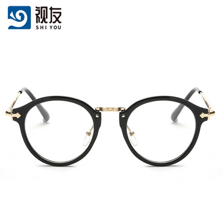 High Quality Anti-fatigue Round Luxury Frame Glasses Mens Glasses ...
