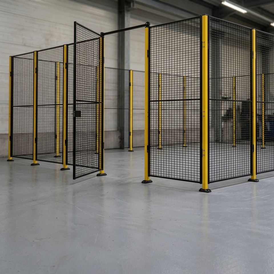 Durable Perimeter Barrier OSHA Compliant Impact Resistant Industrial ...