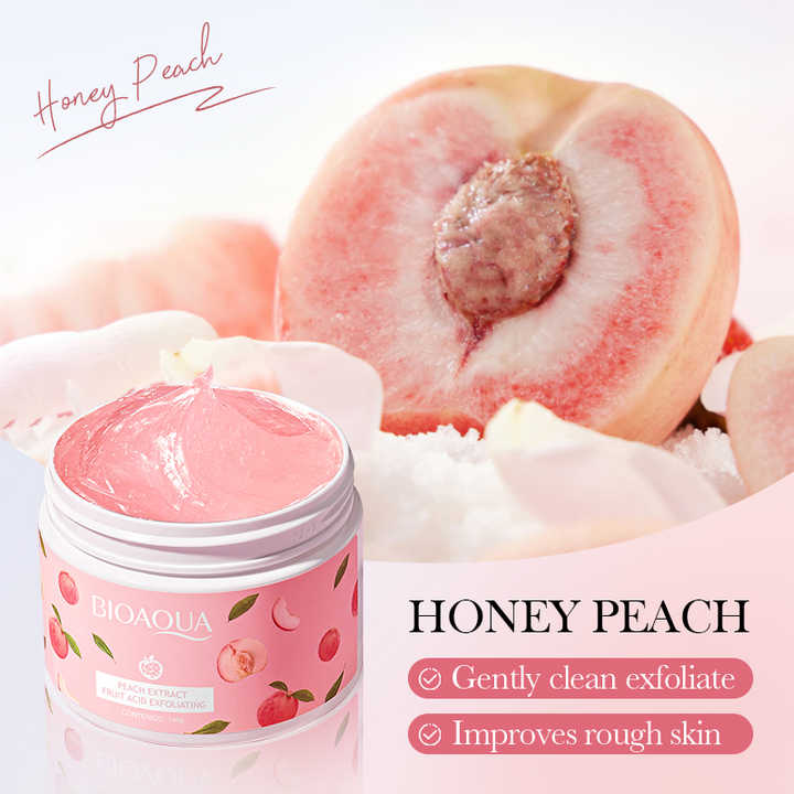 The Most Popular Scrubbing Cream BIOAOUA Private Brand Peach ...