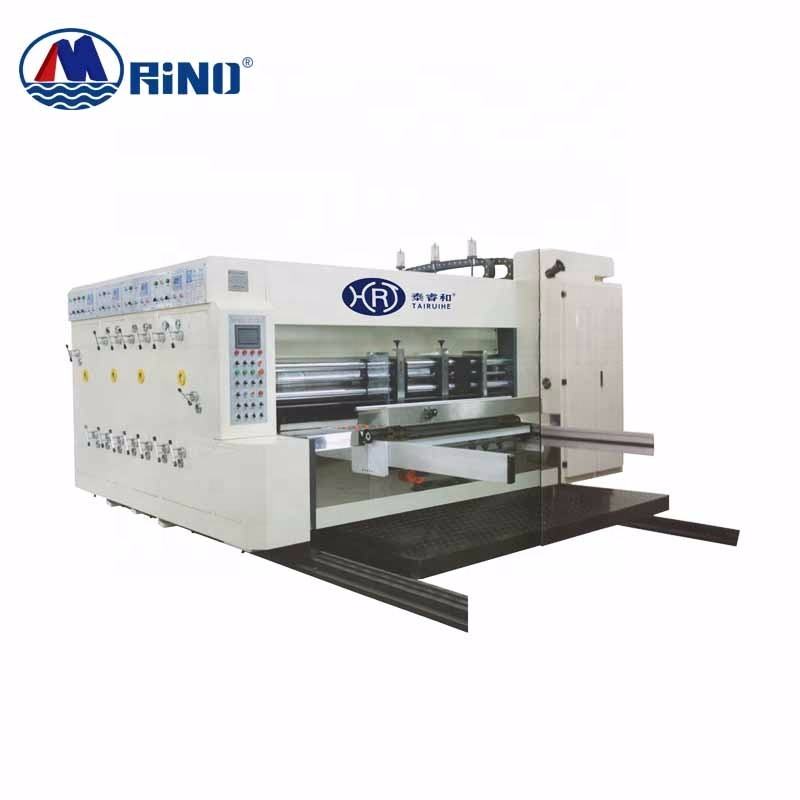 High Precision Carton Box Lead Edge Feeding Large Flexo Printing ...