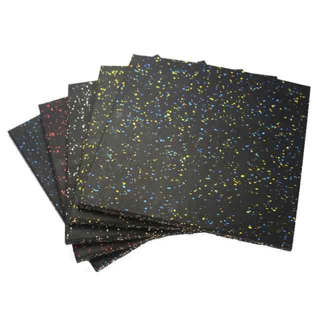 Colorful Rubber Flooring - Durable, Waterproof, and Safe