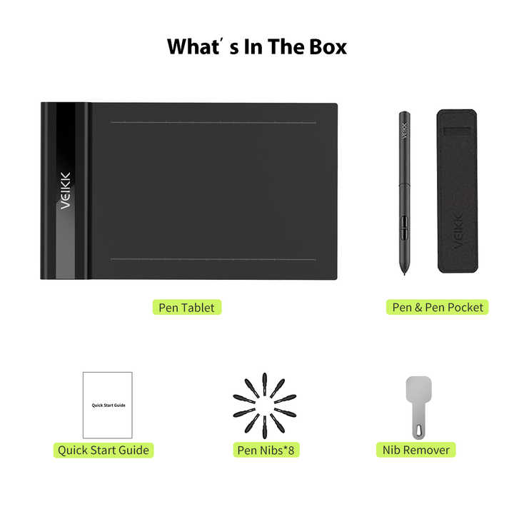 VEIKK S640 Digital Signature Pad - 8192 Levels of Pressure
