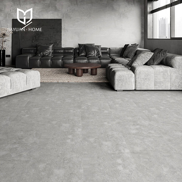 Modern Style Grey Marble Texture SPC Flooring Anti Scratch Anti-Slip ...